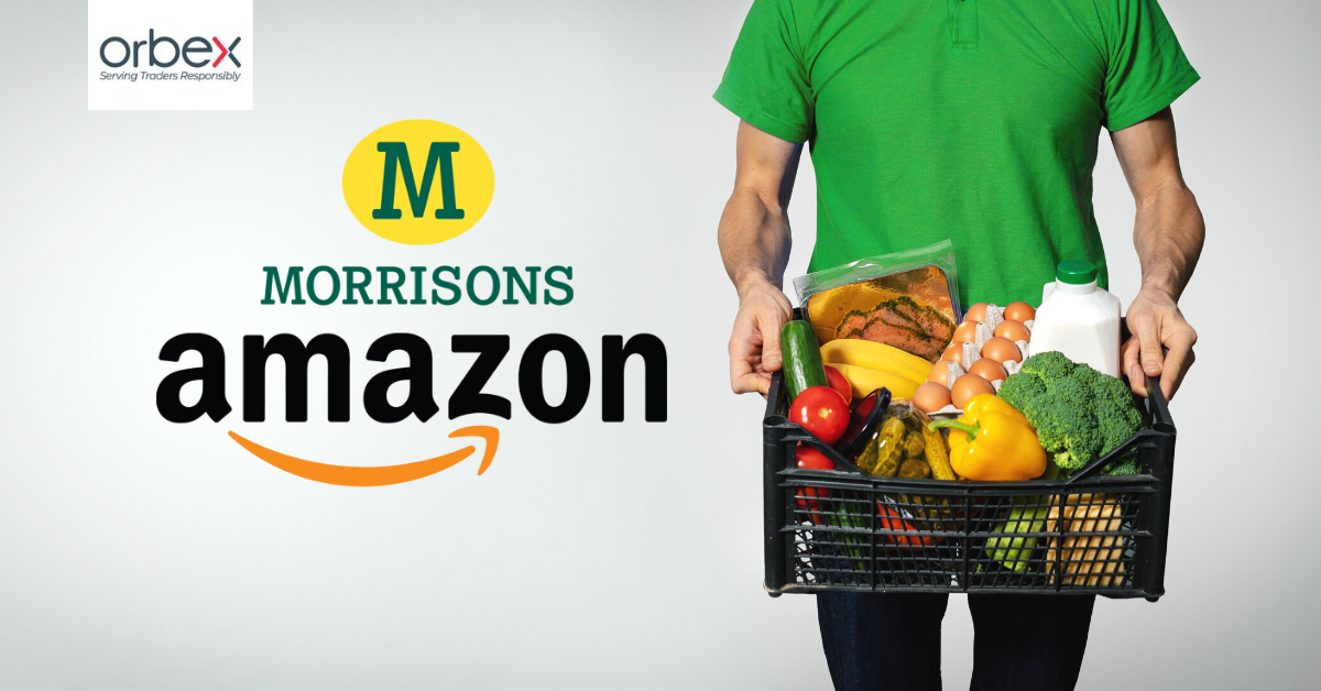 Amazon Higher on Morrisons UK Partnership News - Orbex Forex Trading Blog