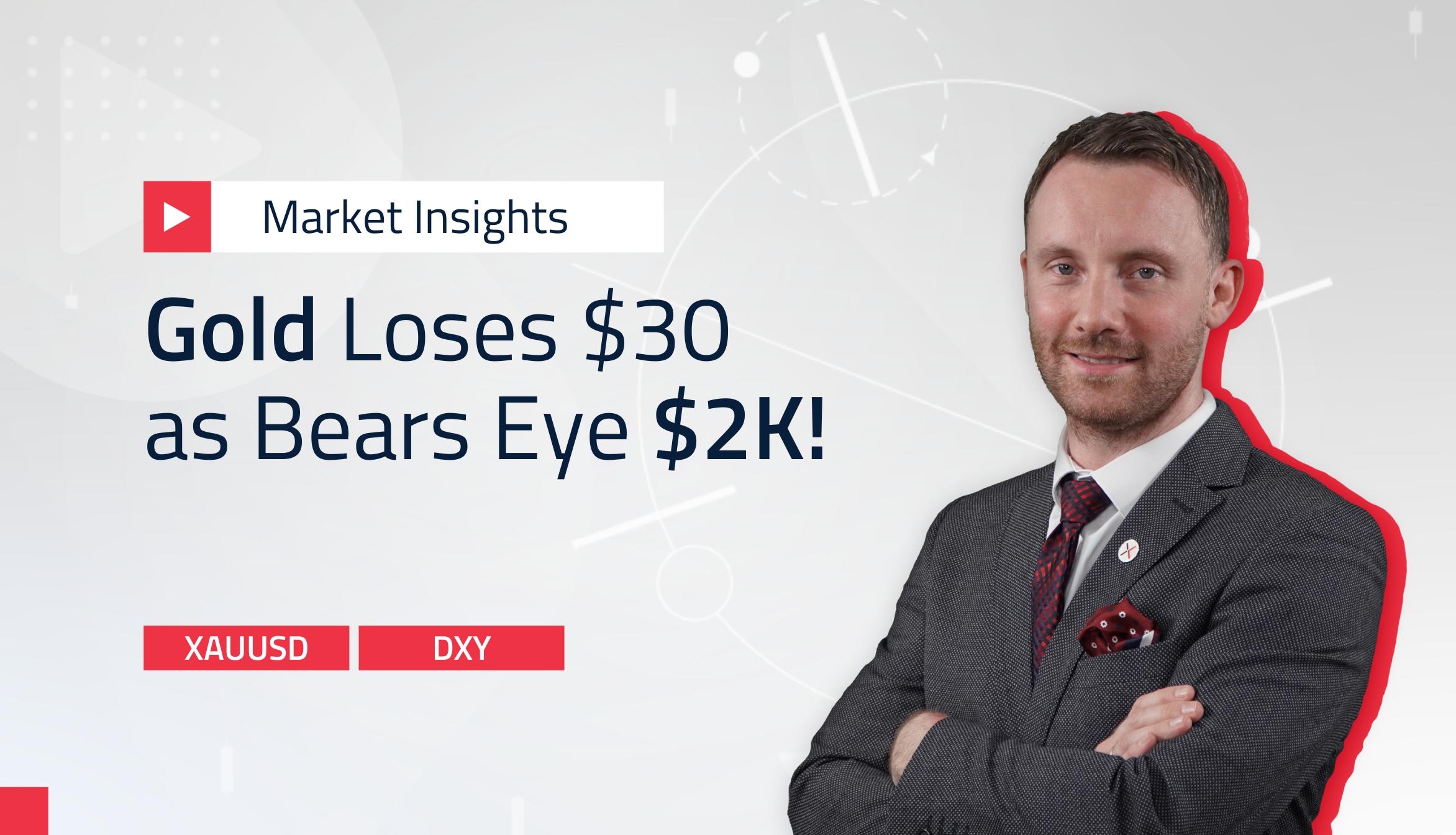 Gold Begins the Correction! - Orbex Forex Trading Blog